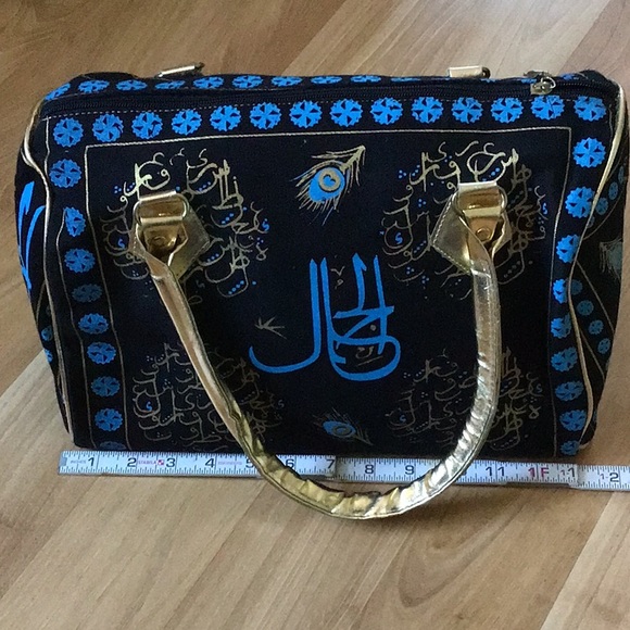 Vintage | Bags | Arabic Calligraphy Handbag | Poshmark